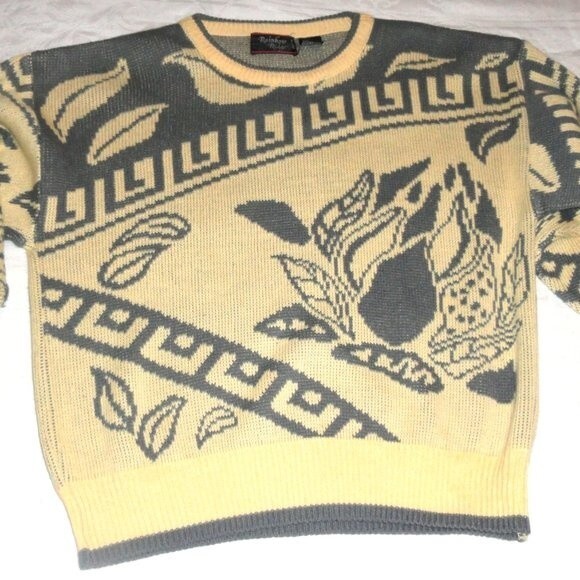 Vintage | Sweaters | Vintage Floral Sweater 8s 90s | Poshmark